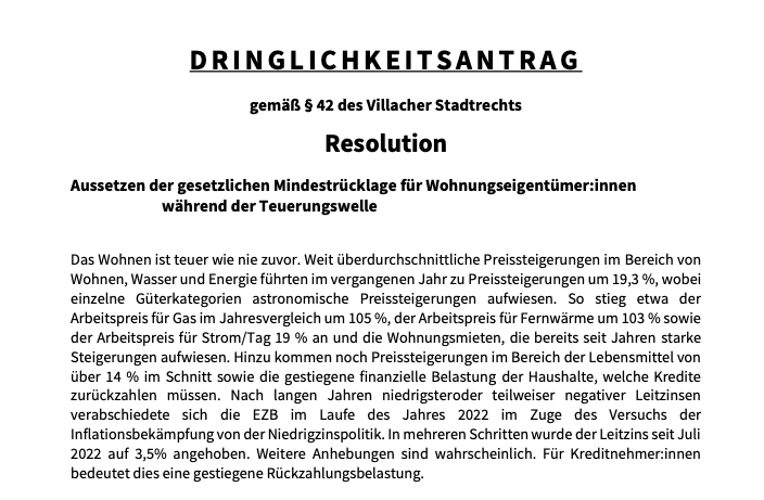 Aussetzen der gesetzlichen Mindestrücklage für Wohnungseigentümer:innen ...
